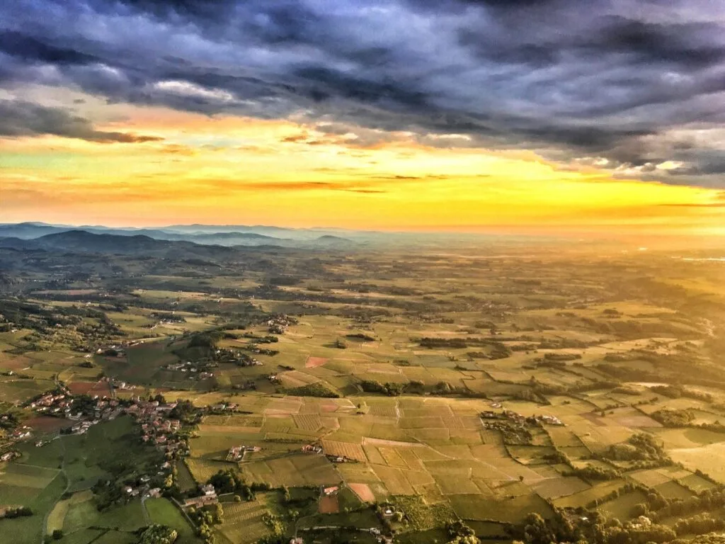 Championnats de France en Bourgogne - Montgolfiere Sensation